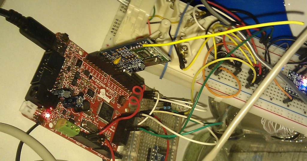 Maple / Olimexino STM32 datalogger for JeeNode network - SevenWatt