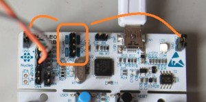 Picos ARM - LPC810 SWD / JTAG with Nucleo STM32 - SevenWatt